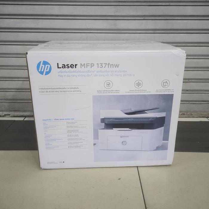 Jual Printer LaserJet Pro 137fnw M137 mono Print scan copy Network Lan ...