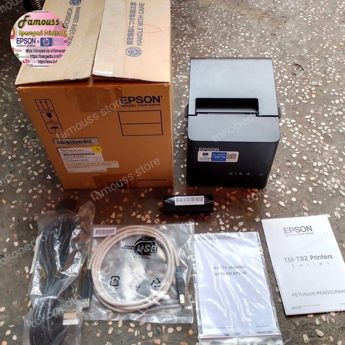 Jual Epson TMT82X TM-T82X 441 USB + Serial Thermal Printer - Jakarta ...