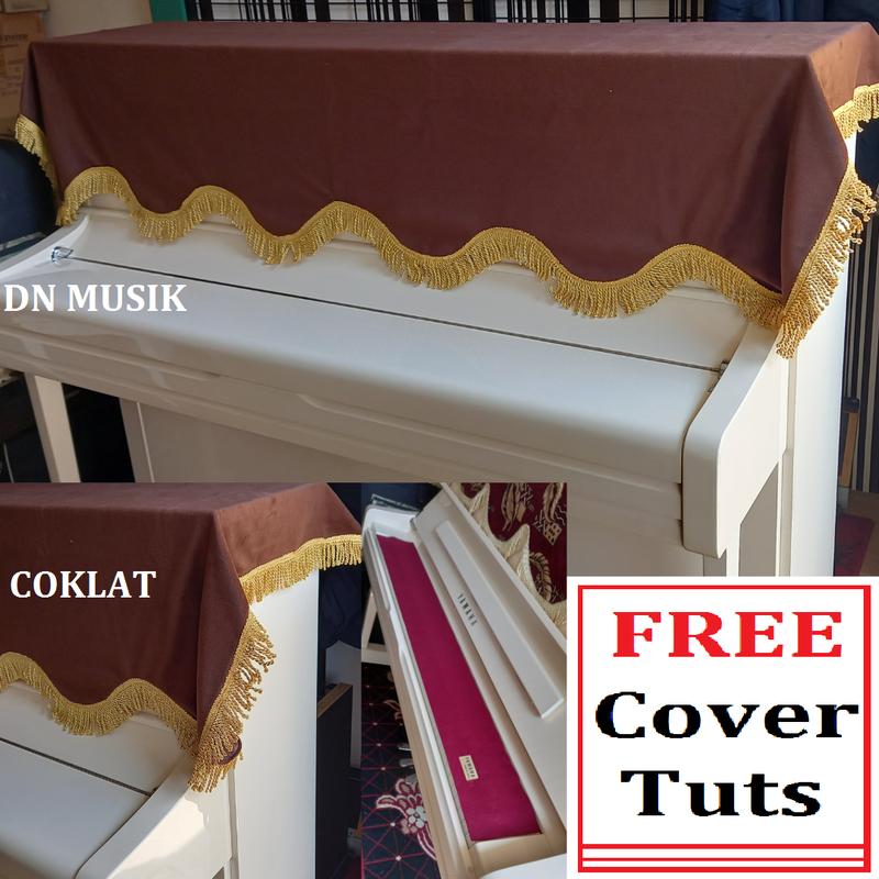 COVER PIANO AKUSTIK UPRIHGT PREMIUM - Shop | Tokopedia