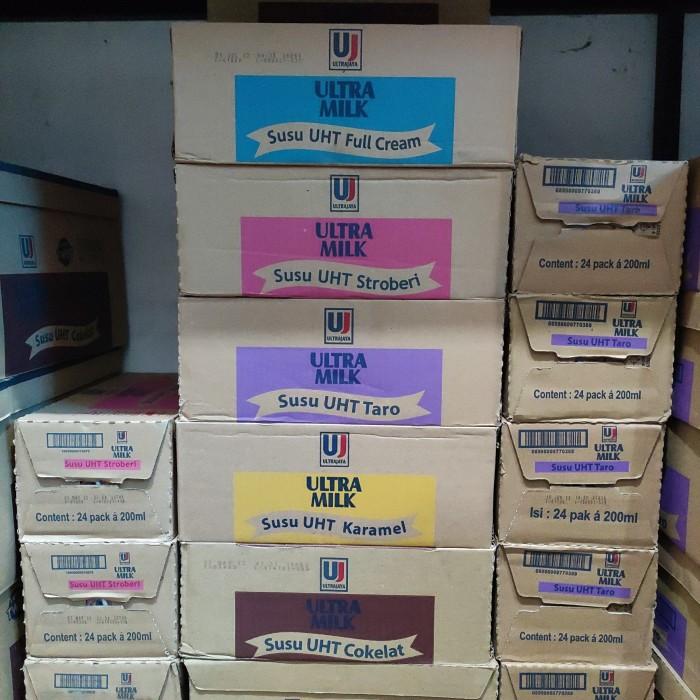 Susu UHT Ultramilk 200ml isi 24 pcs / BOX - Shop | Tokopedia