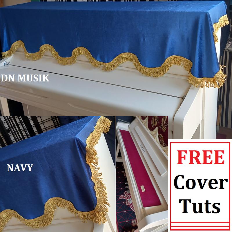 COVER PIANO AKUSTIK UPRIHGT PREMIUM - Shop | Tokopedia