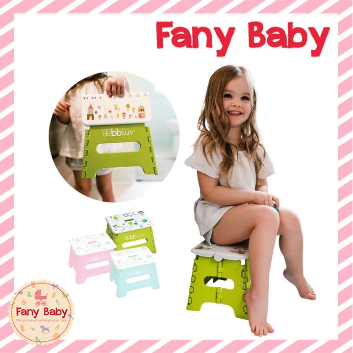 bbLuv (Lime) Foldable Step Stool - Shop | Tokopedia