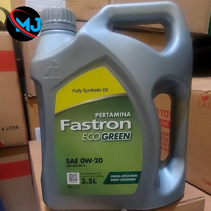 Jual Oli mesin FASTRON ECO GREEN SAE 0w-20 3,5 liter - Jakarta Barat ...
