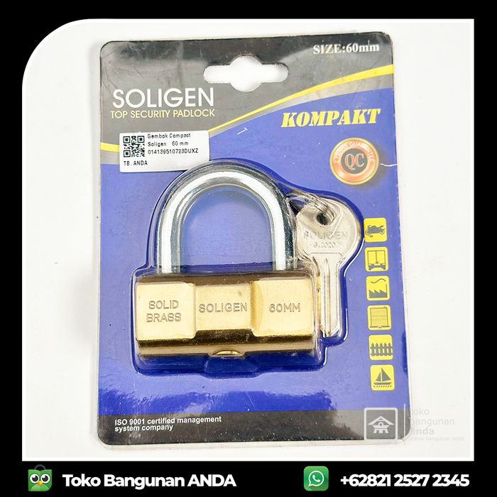 Jual GEMBOK COMPACT SOLIGEN 60mm - Kota Semarang - TOKO BANGUNAN ANDA ...