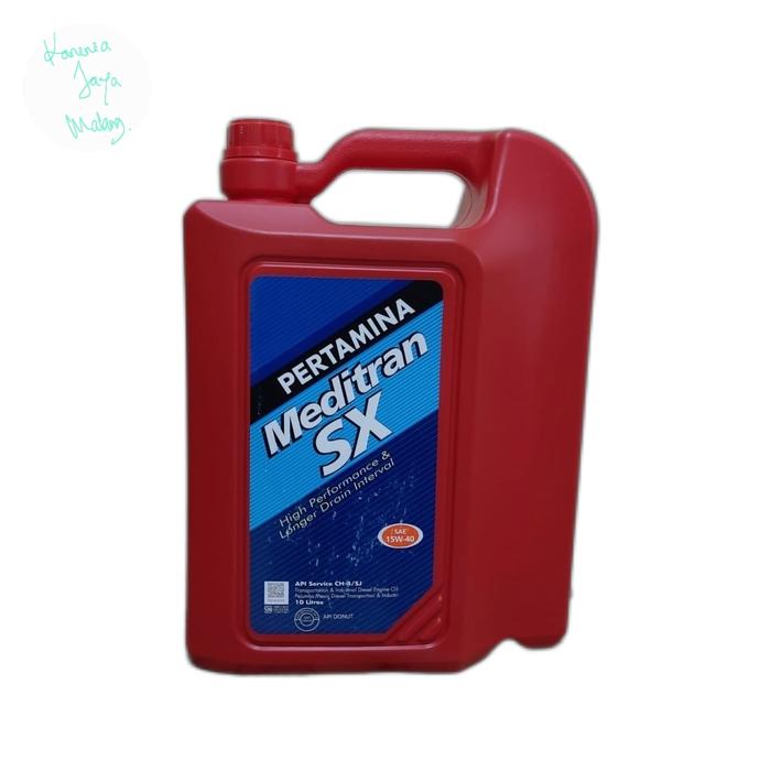 Jual OLI PERTAMINA MEDITRAN SX 15W 40 10 LITER - Kota Malang - Karunia ...