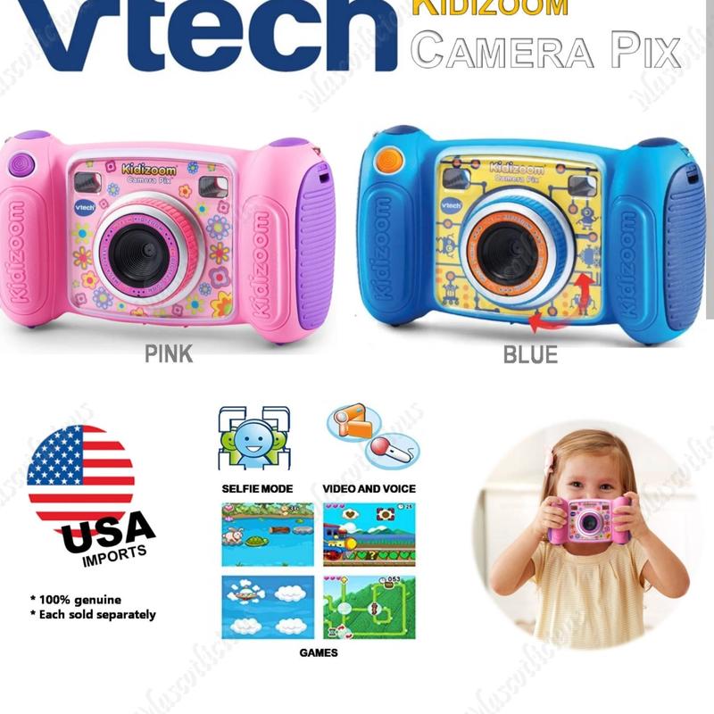 Vtech Kidizoom Camera Pix Blue - Shop | Tokopedia