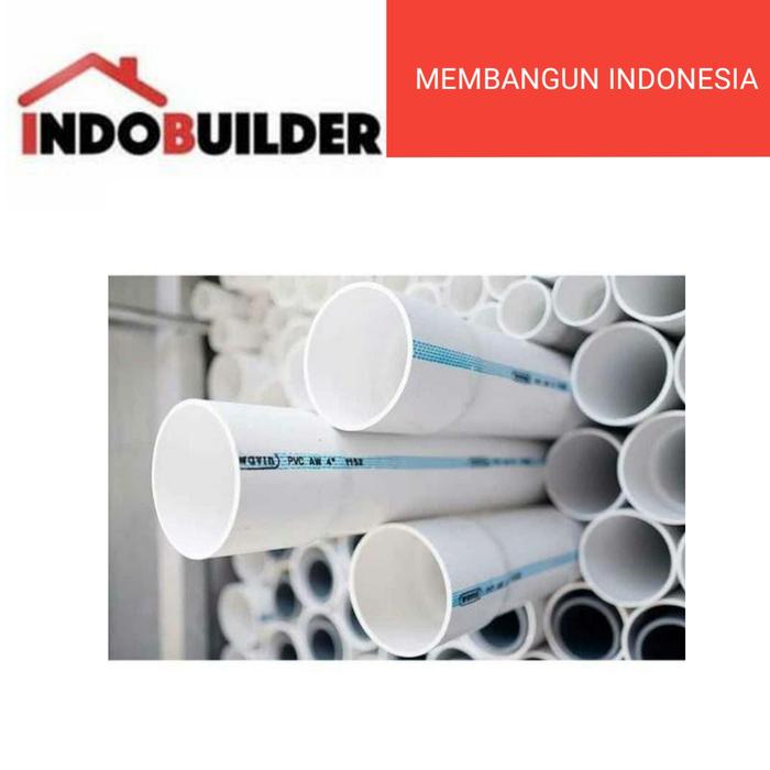 Jual PIPA PVC WAVIN RUCIKA STANDARD 2 INCH AW X 4 METER PER BATANG ...
