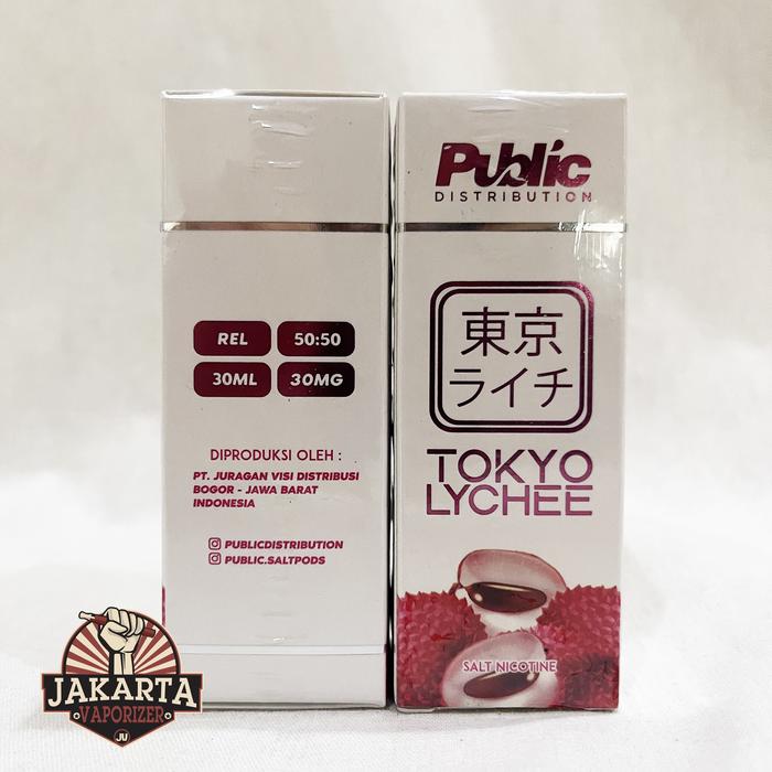 Jual [SALT] TOKYO LYCHEE SALTNIC 30ML 30MG BY PUBLIC - Jakarta Utara ...