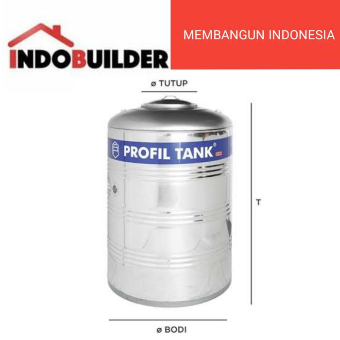 Jual PROFIL TANK PS 550 D TANGKI AIR DATAR STAINLESS TOREN TANDON - Kab ...