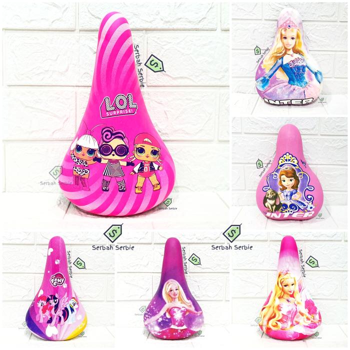 Jual SADEL BARBIE PRINCESS 12 14 16 18 20 ANAK PEREMPUAN JOK SEPEDA ...