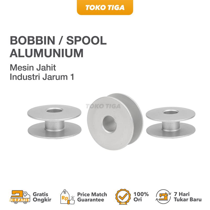 Bobbins/Spool/Bobbin Alumunium Mesin Jahit Jarum 1 High Spee - Shop ...