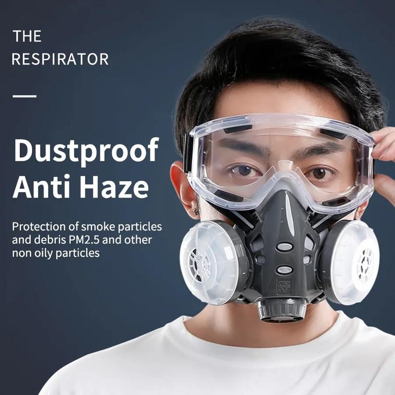 masker gas respirator masker lab industri anti kimia masker cat - Shop ...