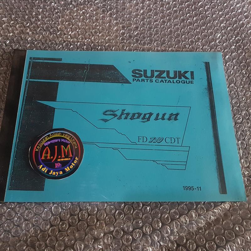 buku part katalog catalogue catalog copian suzuki Shogun old - Shop ...
