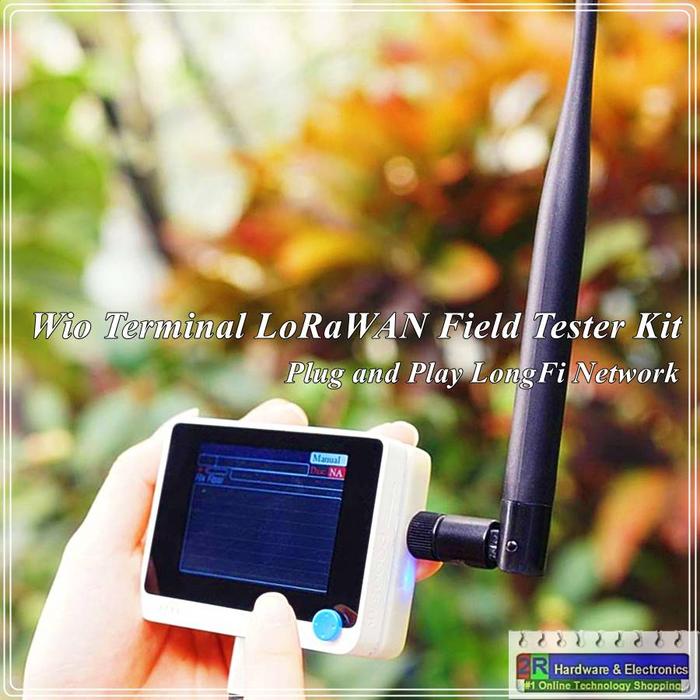 Jual Plug and Play LongFi Network Wio Terminal LoRaWAN Field Tester Kit ...