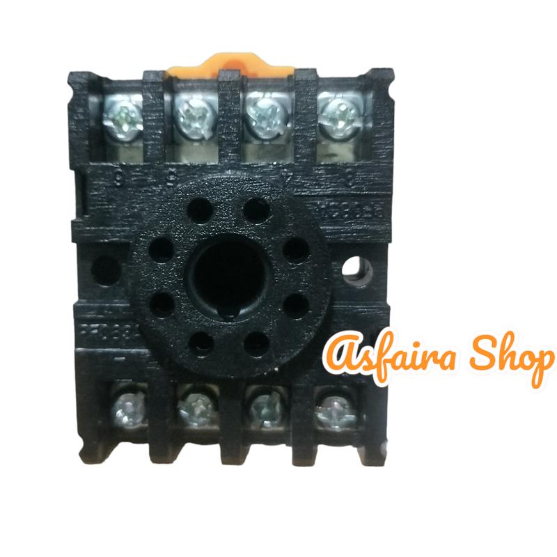 Soket relay PF083A 8 pin for floatless timer - Shop | Tokopedia