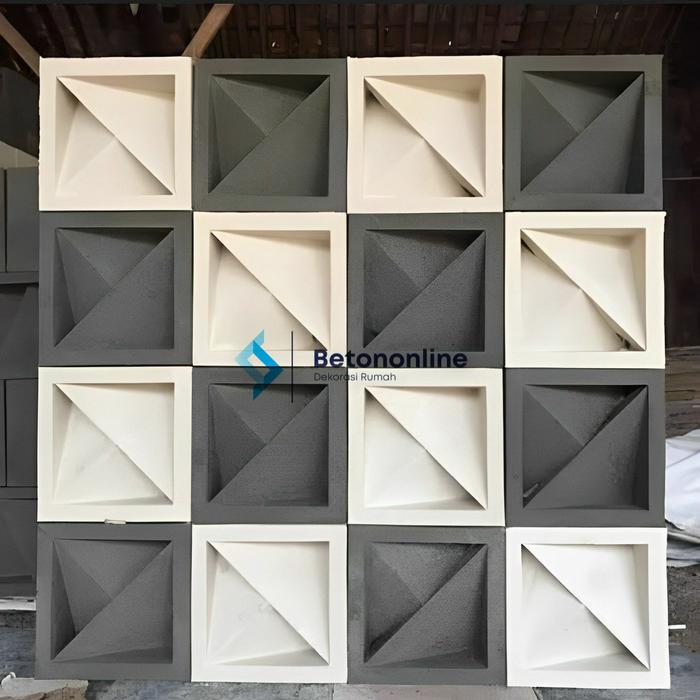 Jual Roster beton anti tampias ( 2 sisi ) new / modern / minimalis ...