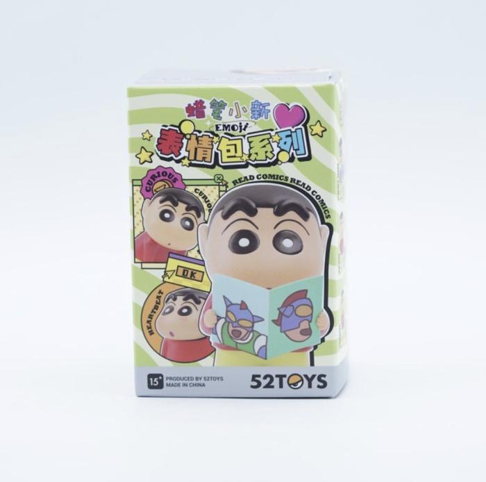 Jual 52Toys Crayon Shinchan Shin-Chan EMOJI Series Blind Box Action ...