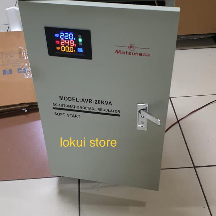 Jual Stabilizer Stavolt Matsunaga SVC-20KVA - Stabilizer Listrik ...