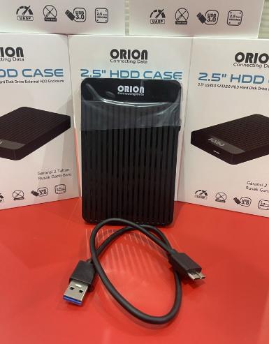 Orion Enclosure HDD SSD to Usb 3.0 external storage 2.5" - Shop | Tokopedia