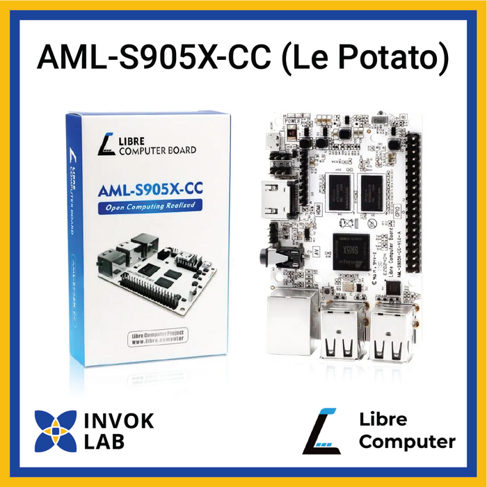 Jual Libre Computer Amlogic AML-S905X-CC Le Potato Mini Computer ...
