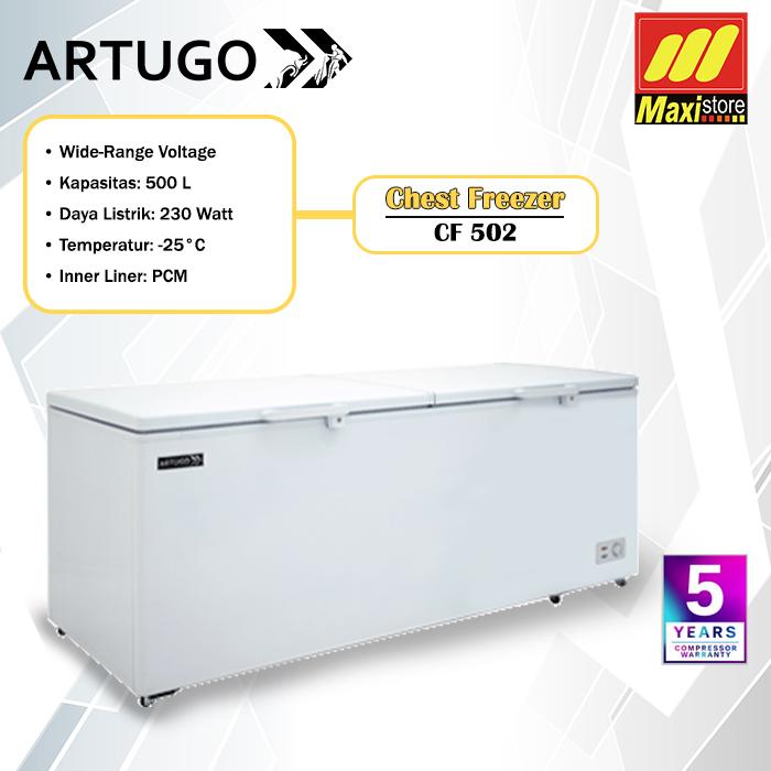 Chest Freezer 500L Artugo CF-502 Garansi Resmi - Maxistore - Shop ...