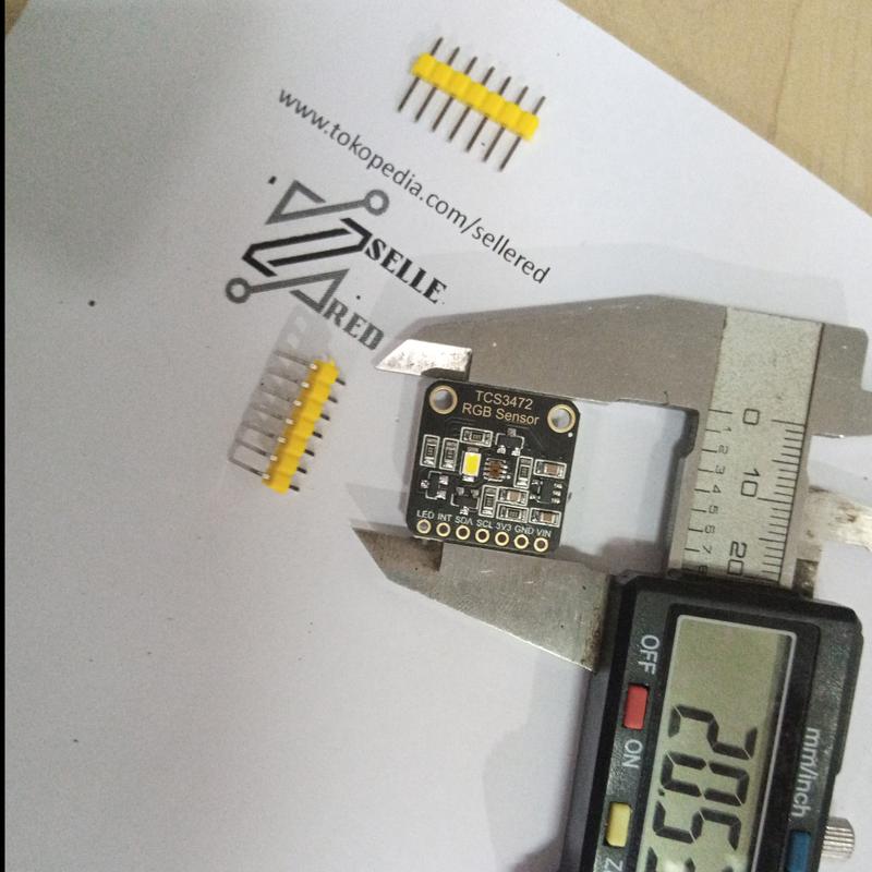 CJMCU-34725 TCS34725 RGB Color Sensor module Sensor Warna TCS34725 ...