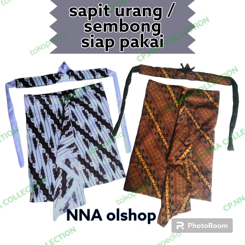 sapit urang sembong pria instan siap pakai ukuran anak dan dewasa ...