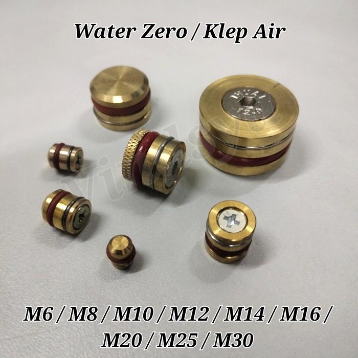 Cooling Plug Brass M6 - M30 Klep Air Water Zero Stopper Bolt - Shop ...