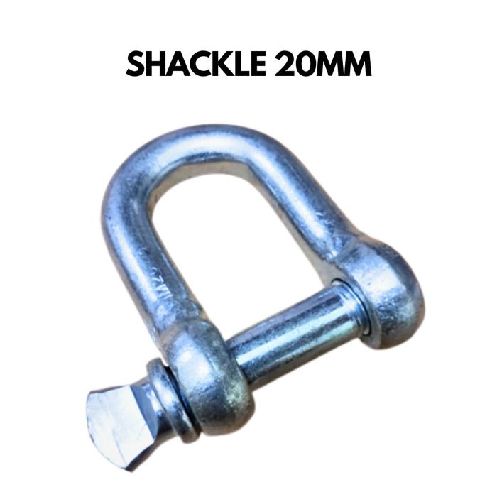 Jual SEGEL D M20 / SHACKLES 20 mm / SAMBUNGAN RANTAI BESI 3/4 - Jakarta ...