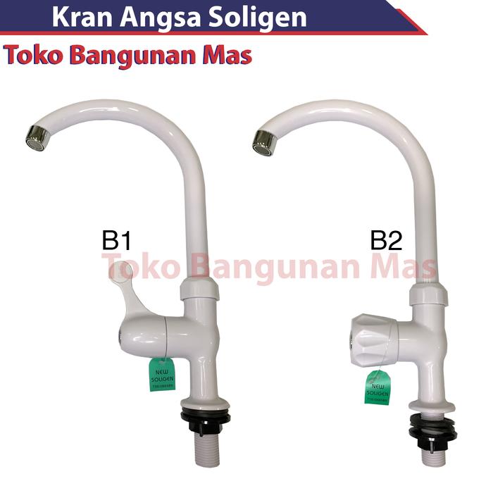 Jual Kran Angsa Tanam PVC Soligen Keran Air Cuci Piring Sink Dapur BCP ...