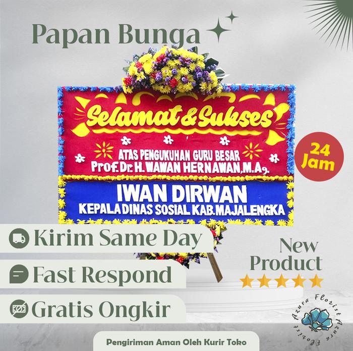Jual Karangan Bunga Papan Ucapan Wedding Congratulation Duka Cita Depok ...
