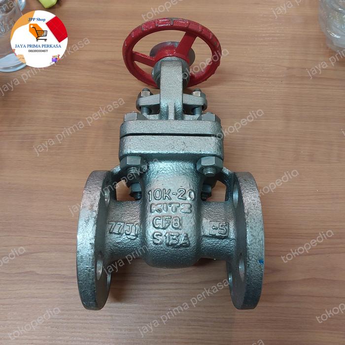Jual Gate Valve kitz Stainless Steel 304 10k-20 / Gate Valve kitz ...