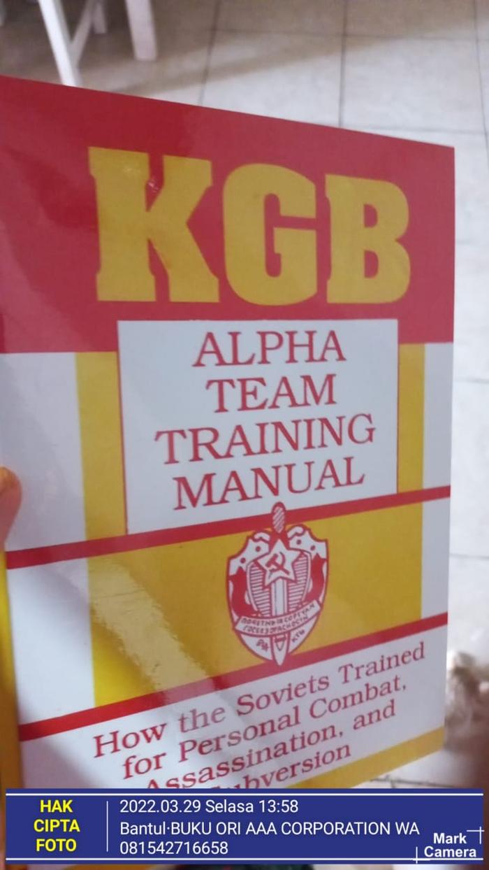 Jual KGB Alpha Team Training Manual: How The Soviets Trained For ...