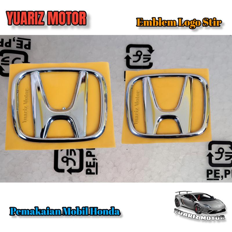 Logo Stir Honda Original/Emblem Logo Stir Honda Brio Hrv Brv - Shop ...