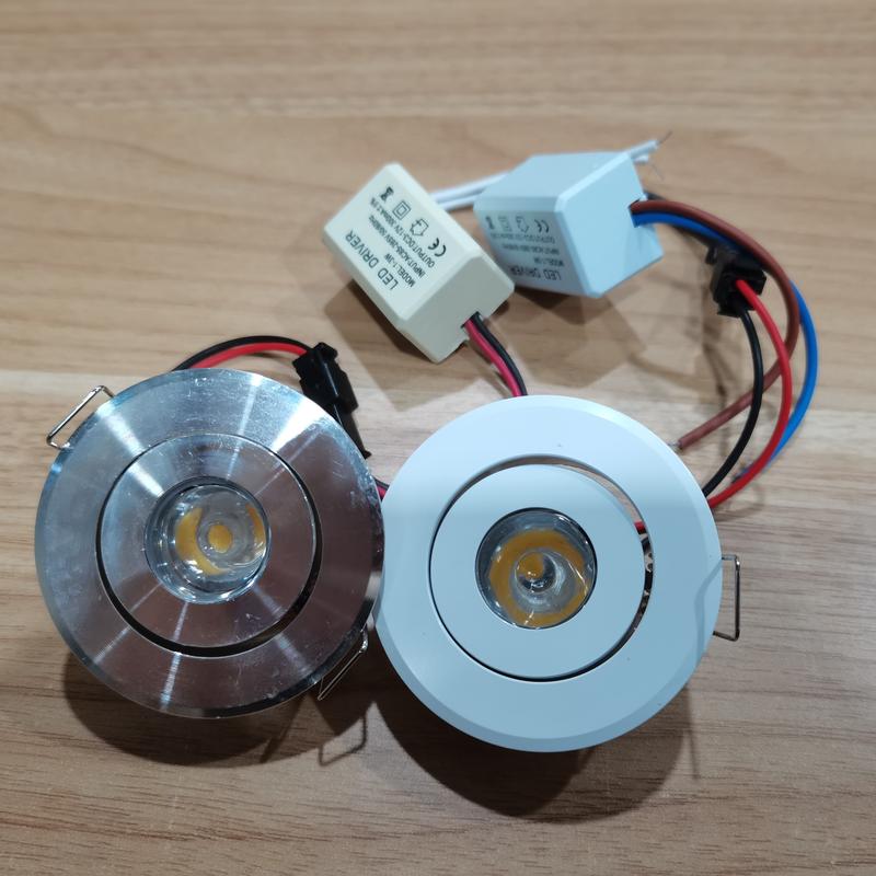 Lampu downlight led 1watt spotlight mini 1watt 1mata 220volt - Shop ...