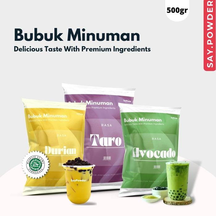 Promo MINUMAN BUBUK 500G PART 2 ANEKA RASA BUBUK MINUMAN KEKINIAN HALAL ...