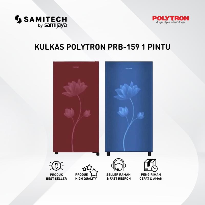 KULKAS 1 PINTU POLYTRON PRB-159 / PRB 159 KAPASITAS 150 LITER - Shop ...