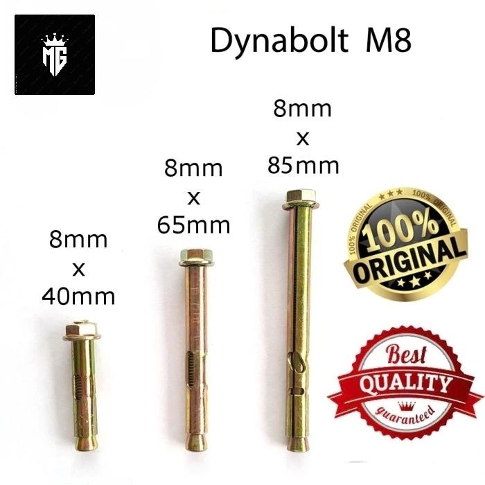 Jual Ready Stock Dynabolt M8 / Baut Dinabolt 9 / Dinabol Baut Bracket ...