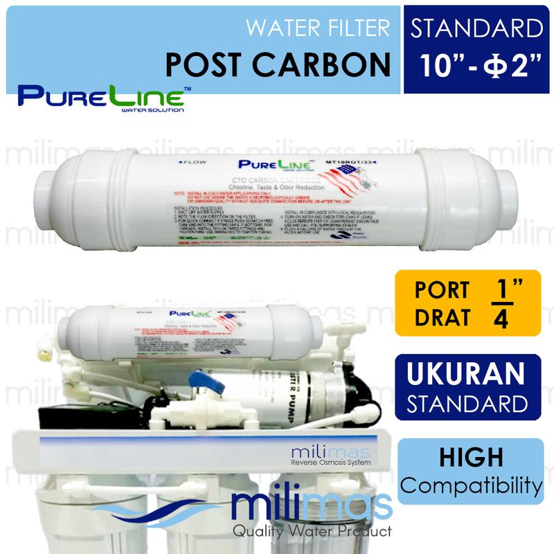 MICRON - Post Carbon Chlorine Taste Odor Cartridge Ukuran 10" - Shop ...