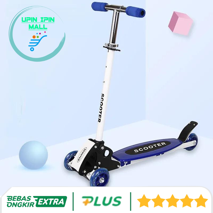 Jual Otoped Skuter Lipat untuk Anak-Anak Kids Folding Scooter 4 Roda ...