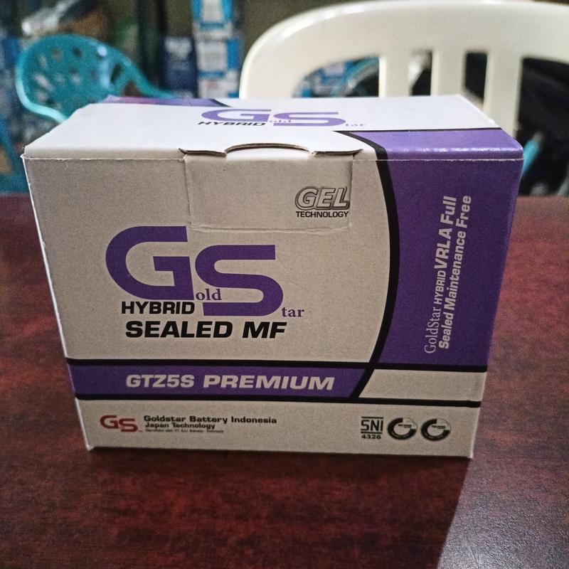 Aki Honda / Aki GS GTZ5S MF/ GS MF GTZ 5S/ GS MF GTZ-5S - Shop | Tokopedia
