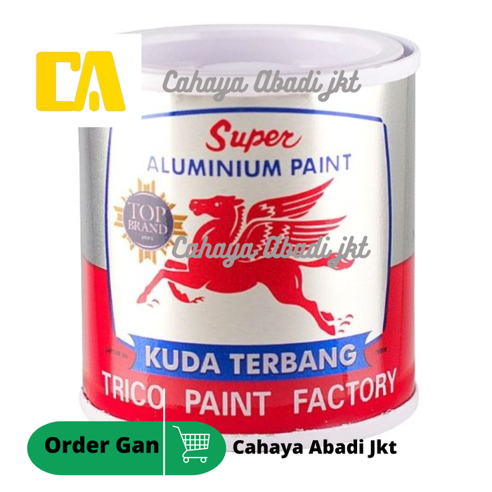 Jual Cat Kuda Terbang 1 Liter Alumunium Perak Silver - Jakarta Pusat ...