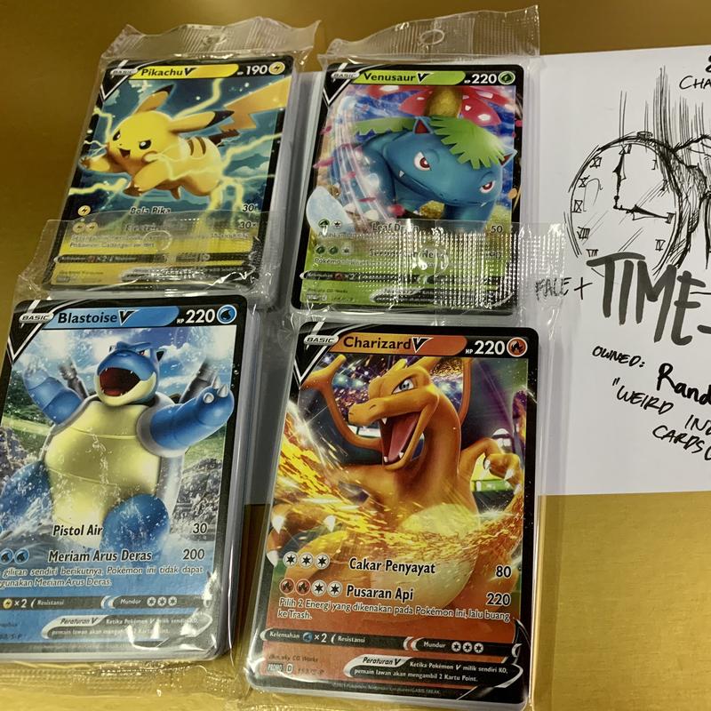 4 DECK PROMO kartu Pokemon tcg card indonesia charizard Pikachu - Shop | Tokopedia