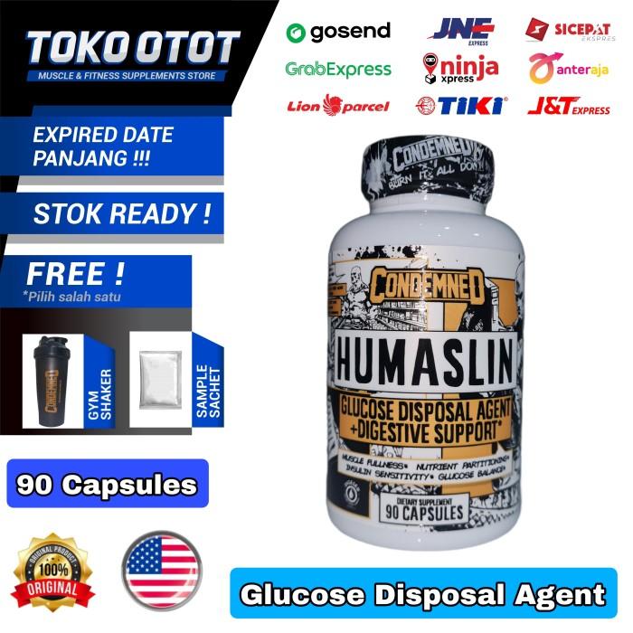 Condemned Labz USA Humaslin 90 Caps 30serv Slin Glucose Disposal Agent ...