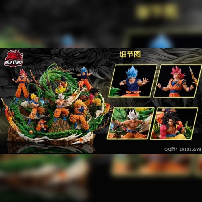 Jual GOKU LIFE TIME BY KYLIN STUDIO (PREORDER) RESIN STATUE DRAGON BALL ...