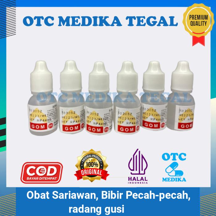 Jual Gom 10% Cito 8 ml Obat Sariawan, Bibir Pecah-pecah, Radang gusi ...