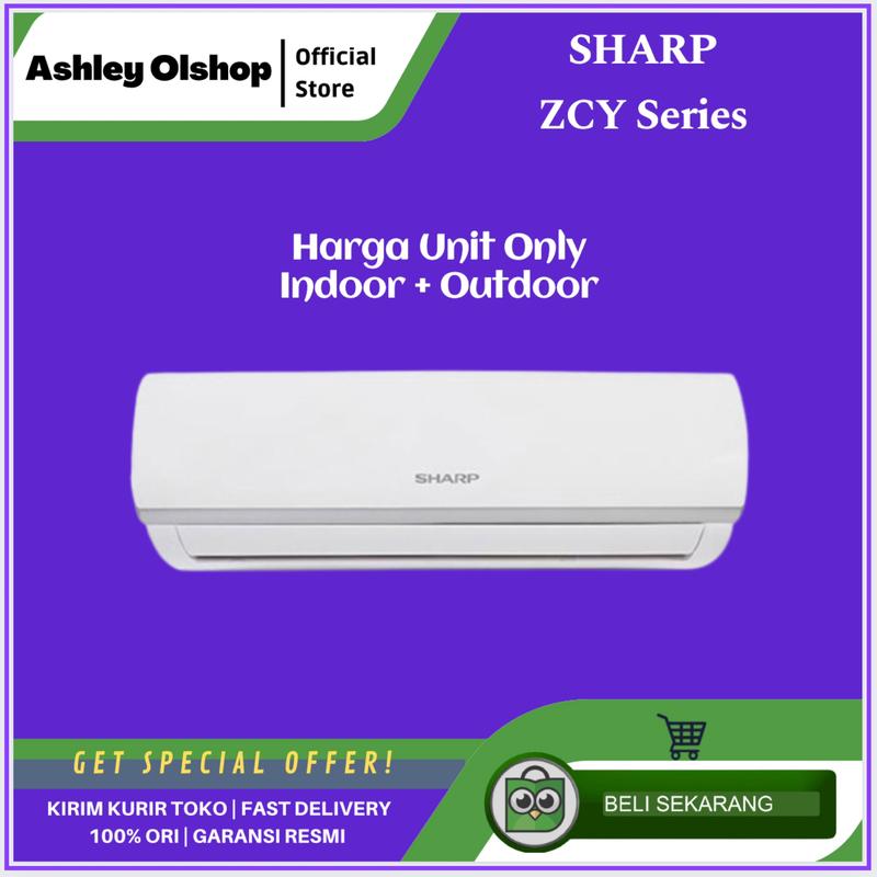 AC Sharp Standar 1 PK Freon R32 Sharp 1PK Promo Sharp AH-A9ZCY 9ZCY ...