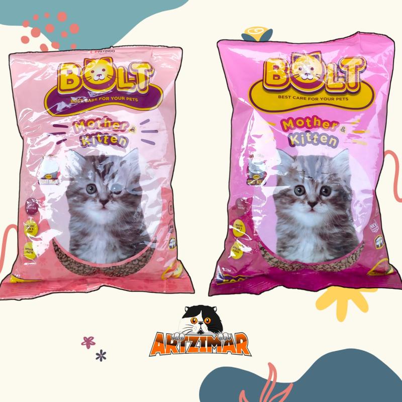 BOLT Cat Mother Kitten 500gr Makanan Kucing Bolt Kitten 500gr - Shop ...