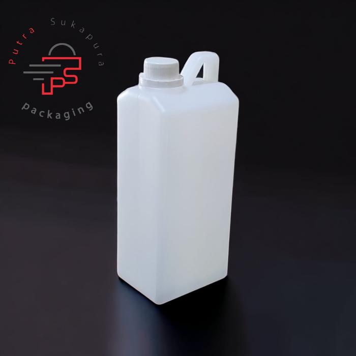 Jual jerigen 1 liter / botol jerigen1000 ml kotak khusus gosend - SEGEL ...