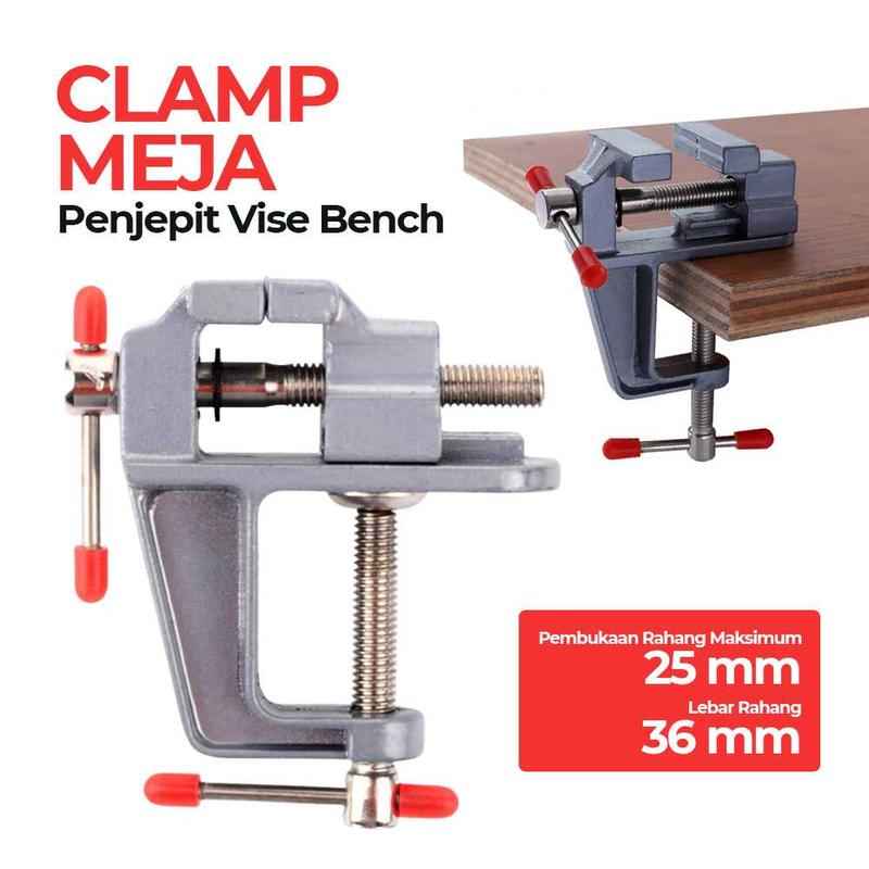 Clamp Vise Bench Catok Ragum Penjepit Meja Ragum - Shop | Tokopedia